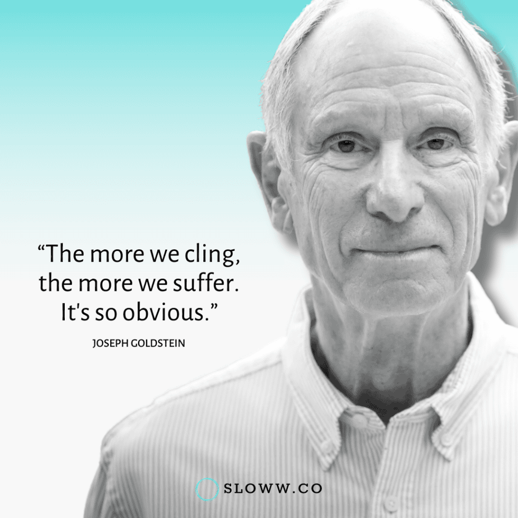 50+ Joseph Goldstein Quotes on Mindfulness, Selflessness, & More | Sloww